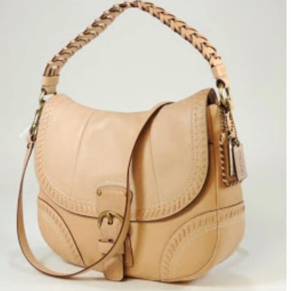 Coach | Bags | Coach Poppy Whipstitch Hobo 904 Tannatural Bag | Poshmark